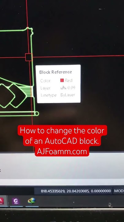 How To Change AutoCAD Block Colors autocad how-to-change-autocad-block-colors-autocad