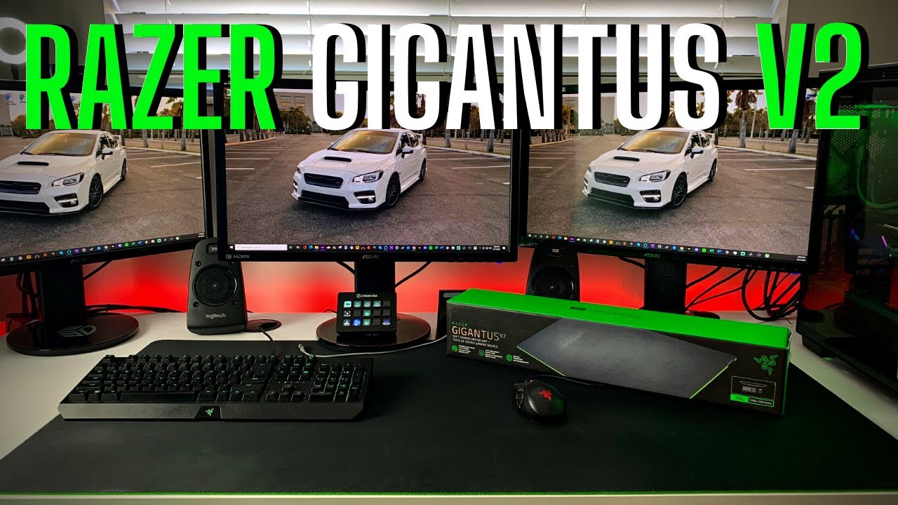 Razer Gigantus V2 Mouse Pad Review (Unboxing and Setup) - YouTube