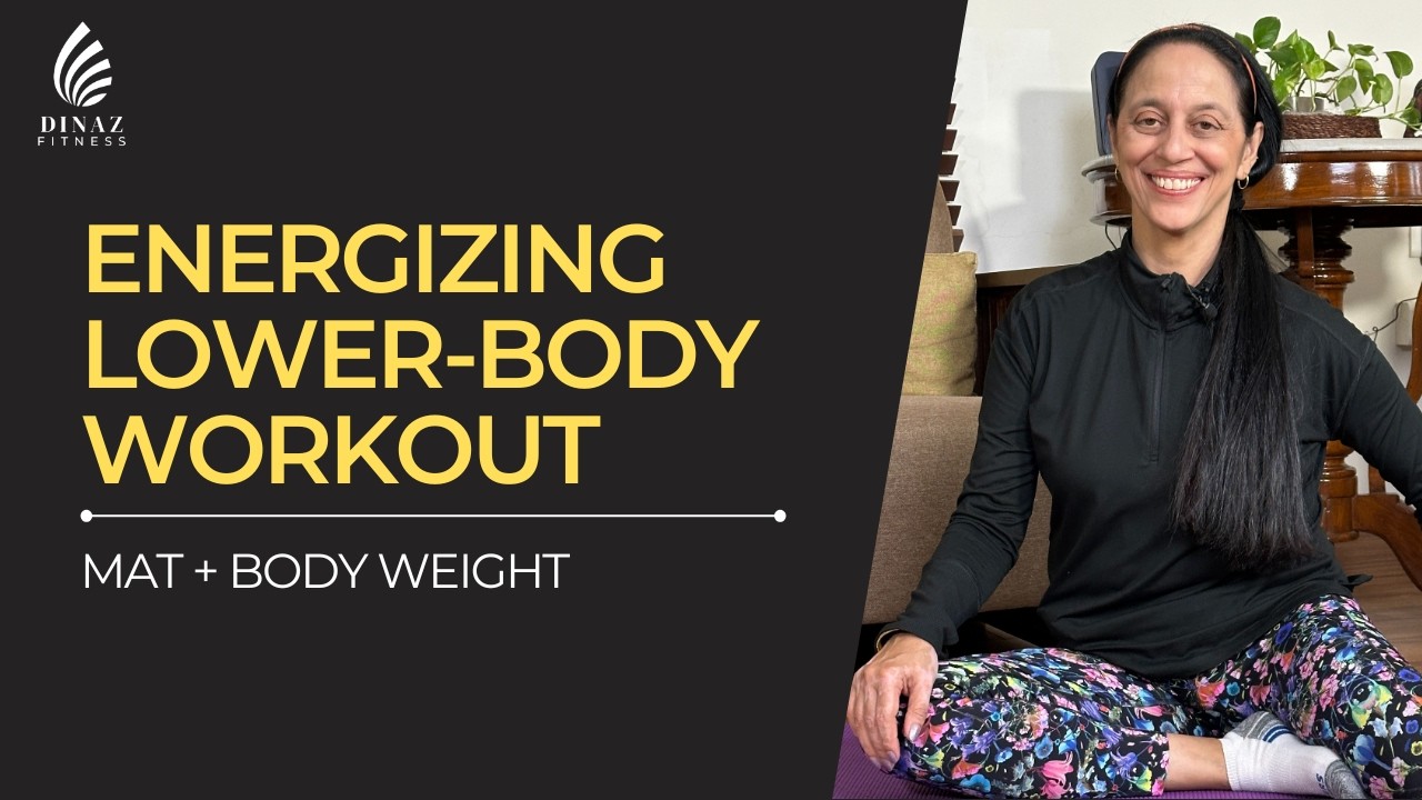 10min Lower Body Workout at Home for Boosting Energy | My Mat Workout ...