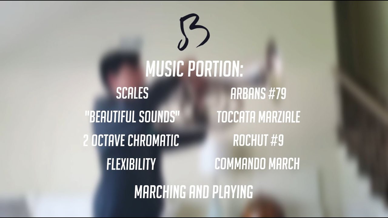 Blue Devils 2022 MUSIC Audition || CHRIS WANG - YouTube