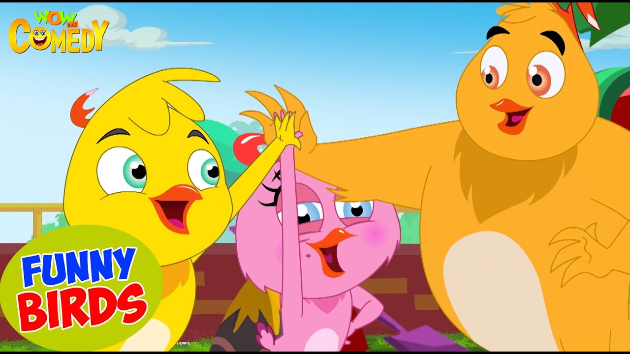 Funny Birds | 17 | Eena Meena Deeka | Cartoons For Kids | Comedy ...