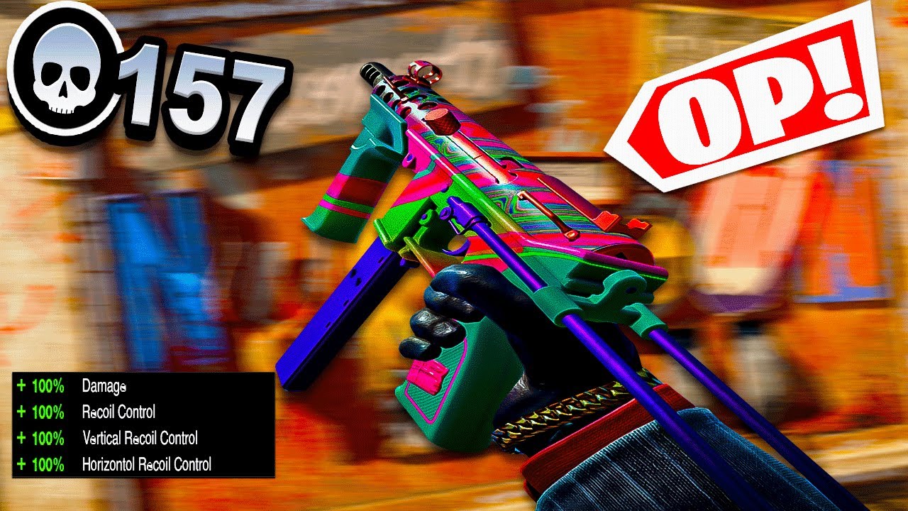 MAX DAMAGE and NO RECOIL "TEC-9"... (BEST TEC-9 CLASS SETUP) -COLD WAR ...