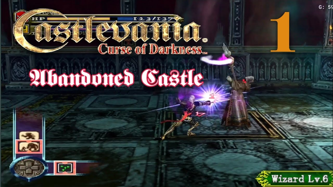 Castlevania: Curse of Darkness (PS2) - New Game, Abandoned Castle - YouTube