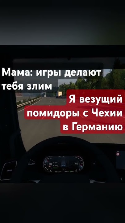 Полное видео на канале Shorts Ets2 Eurotrucksimulator2 дальнобой