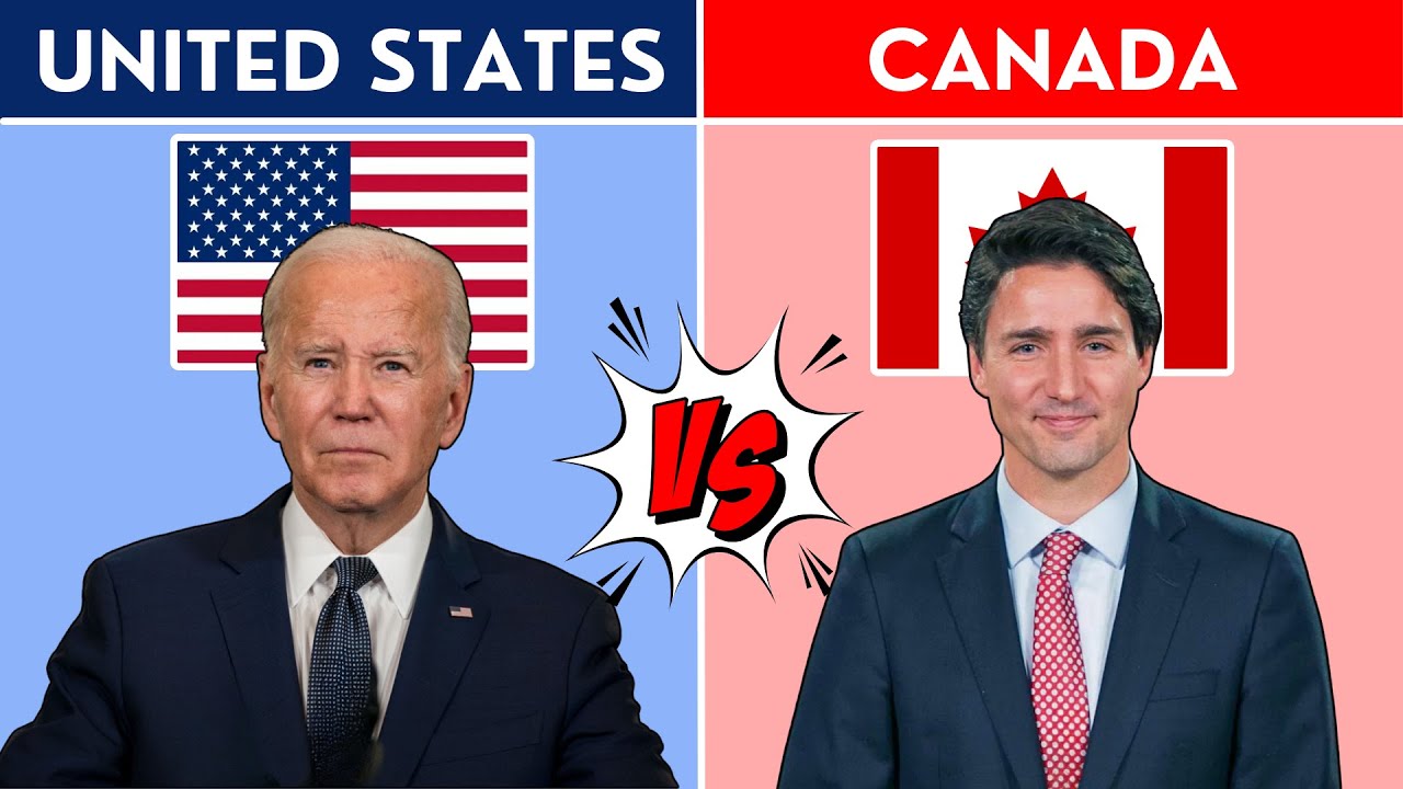 United States vs Canada - Country Comparison 2024 [🇺🇸 vs 🇨🇦] - YouTube