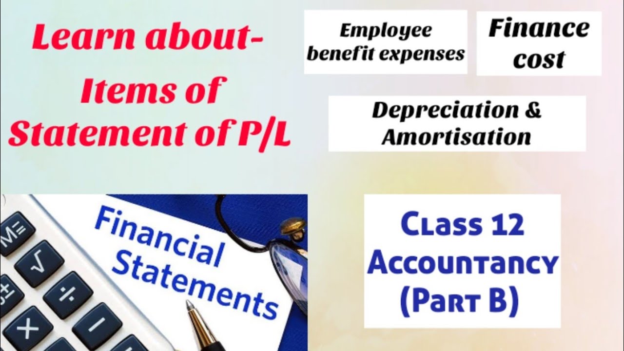Employee benefit expense | Finance cost | Depreciation & Amortisation ...
