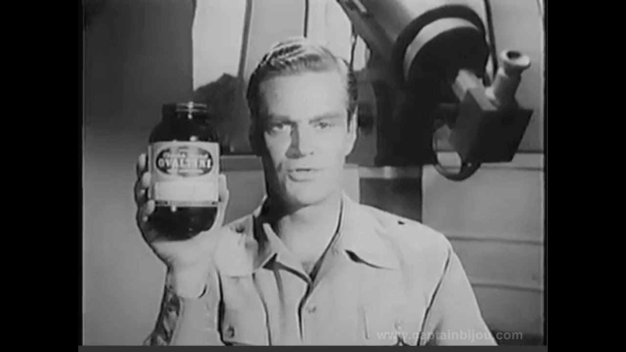 1955 OVALTINE COMMERCIAL - Richard Webb as Captain Midnight - YouTube