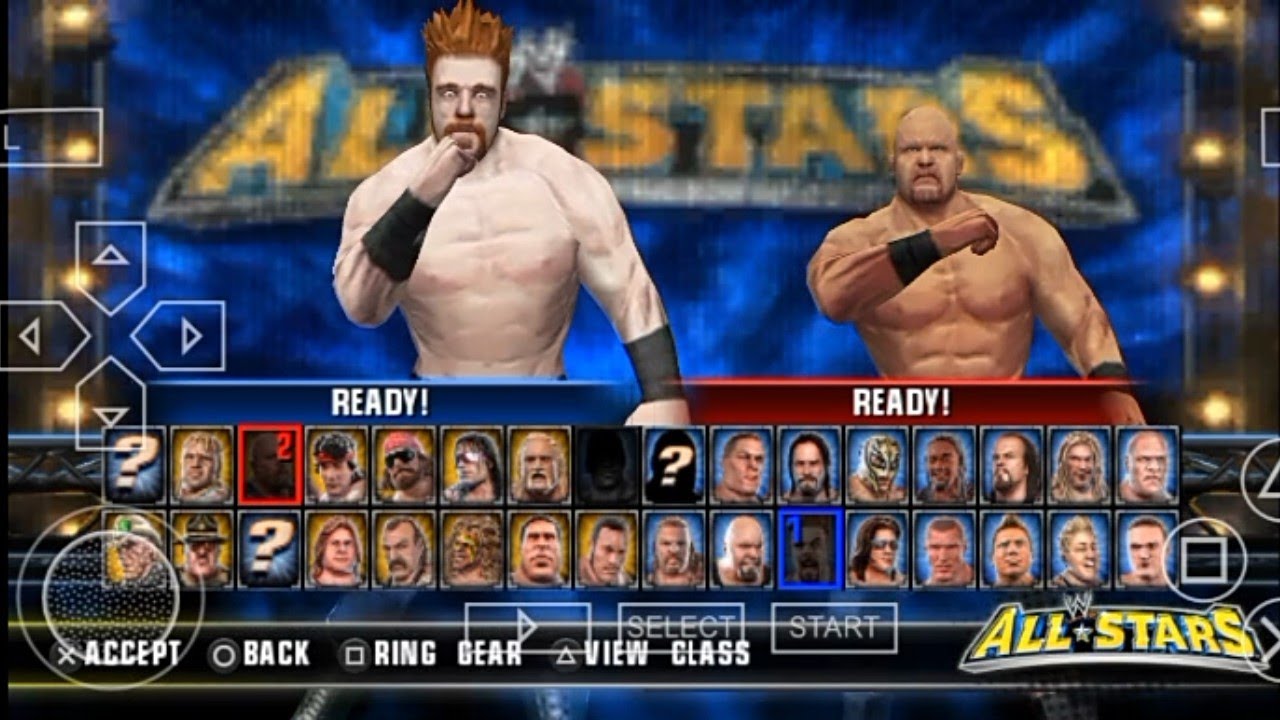 WWEALL PSP GAME MOBILE SIMBUS V'S STRONG GIRL - YouTube