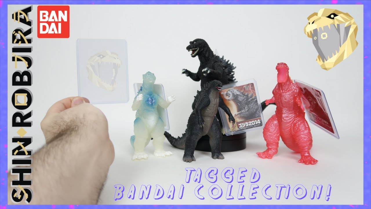 Sleeving My Tagged Bandai Godzilla Collection, Part 1: The Godzillas ...