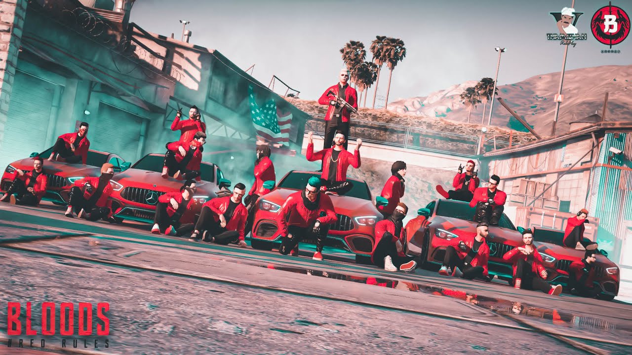 GTA 5 ROLEPLAY!!BLOODS - YouTube