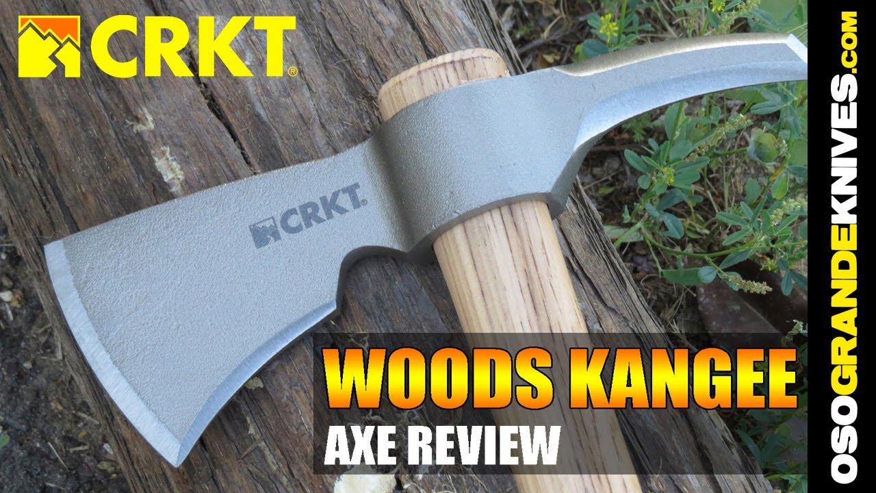 CRKT Woods Kangee T-Hawk Tomahawk Review | OsoGrandeKnives - YouTube