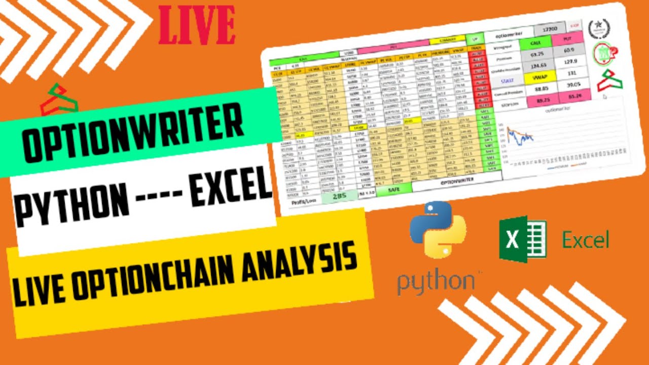 Live Optionchain | Zerodha | Python | optionwriter | nseoptionwriter ...