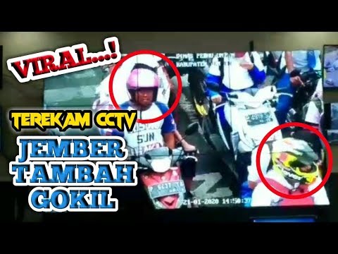 VIRAL | TEREKAM CCTV PELAJAR SMA TIDAK PAKAI HELM | JEMBER TAMBAH GOKIL-DIDIK DH