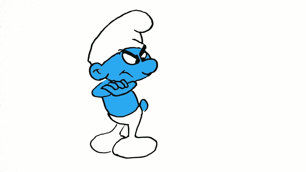 Grouchy Smurf