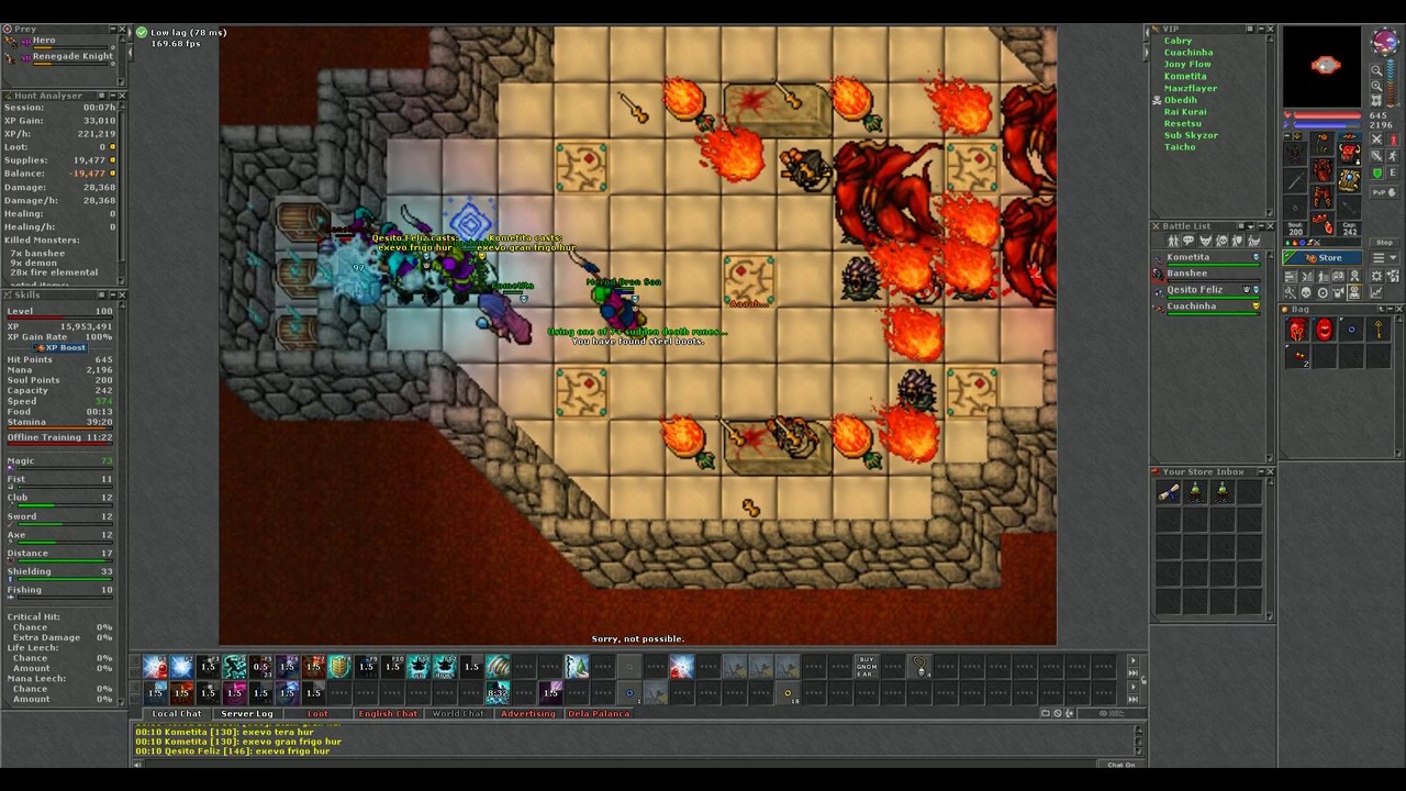 Tibia - Demon Helmet Quest by Gemi3 Team - YouTube