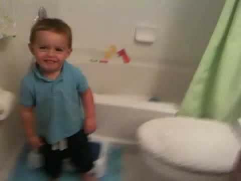 Pee in the potty dance - YouTube