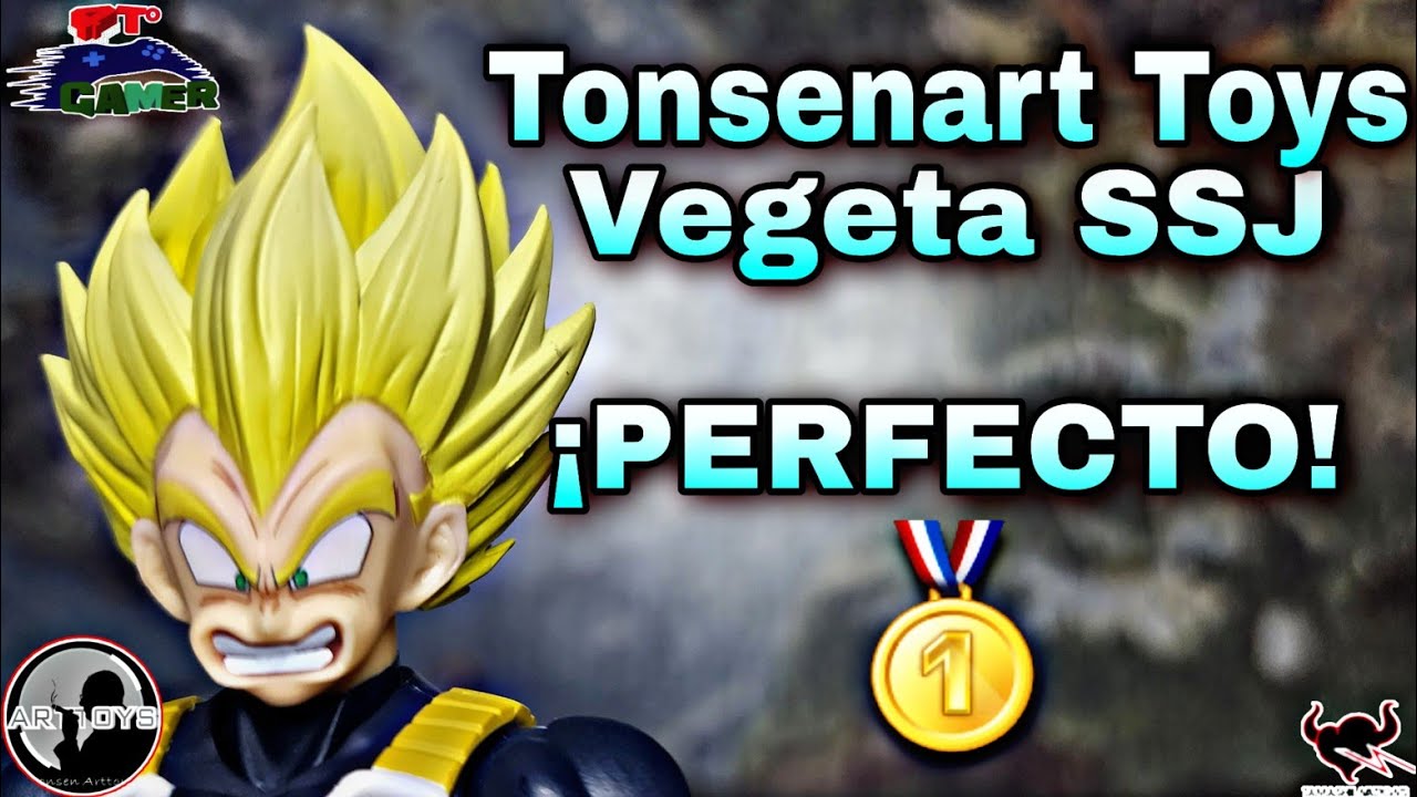 Vegeta SSJ TONSENART TOYS Proud Warrior |¡INMEJORABLES! | No SH ...