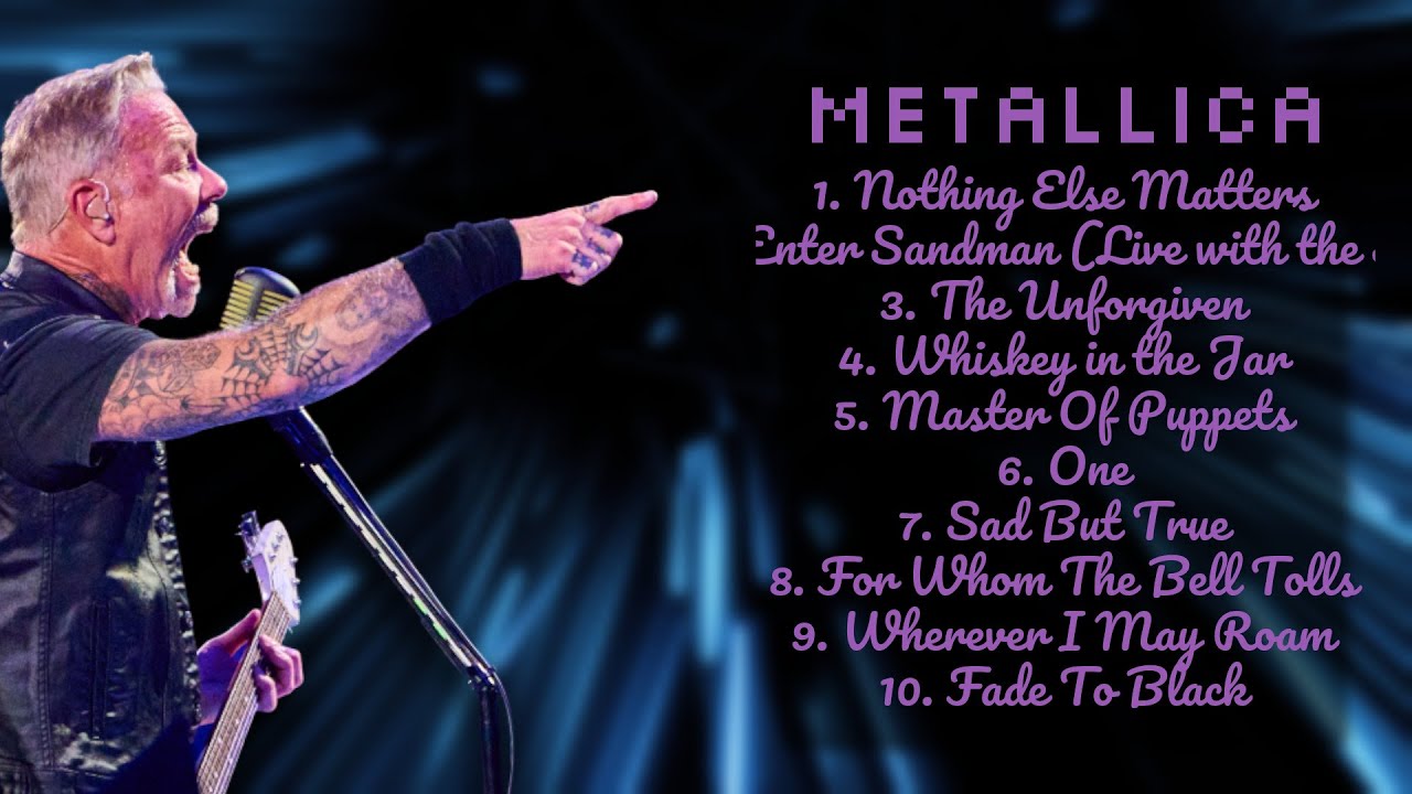 Metallica-Essential hits mixtape for 2024-Top-Rated Hits Lineup ...