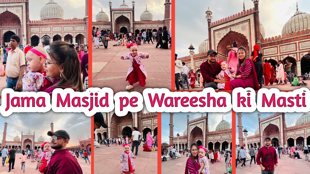 Wareesha ki shararaten on Jama Masjid Delhi | Wareesha expression in ...