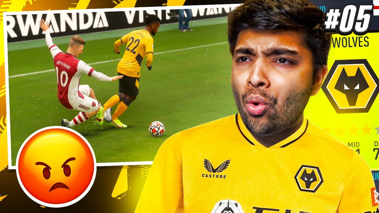 HIS CAREER COULD BE OVER!!! INSANE RED CARD!!😱 - FIFA 22 WOLVES CAREER ...
