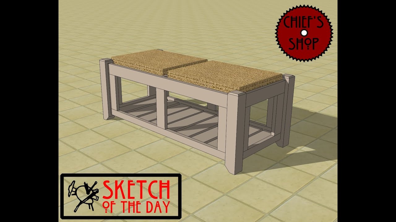 Chief's Shop Sketch of the Day: Keeping Room Ottoman - YouTube