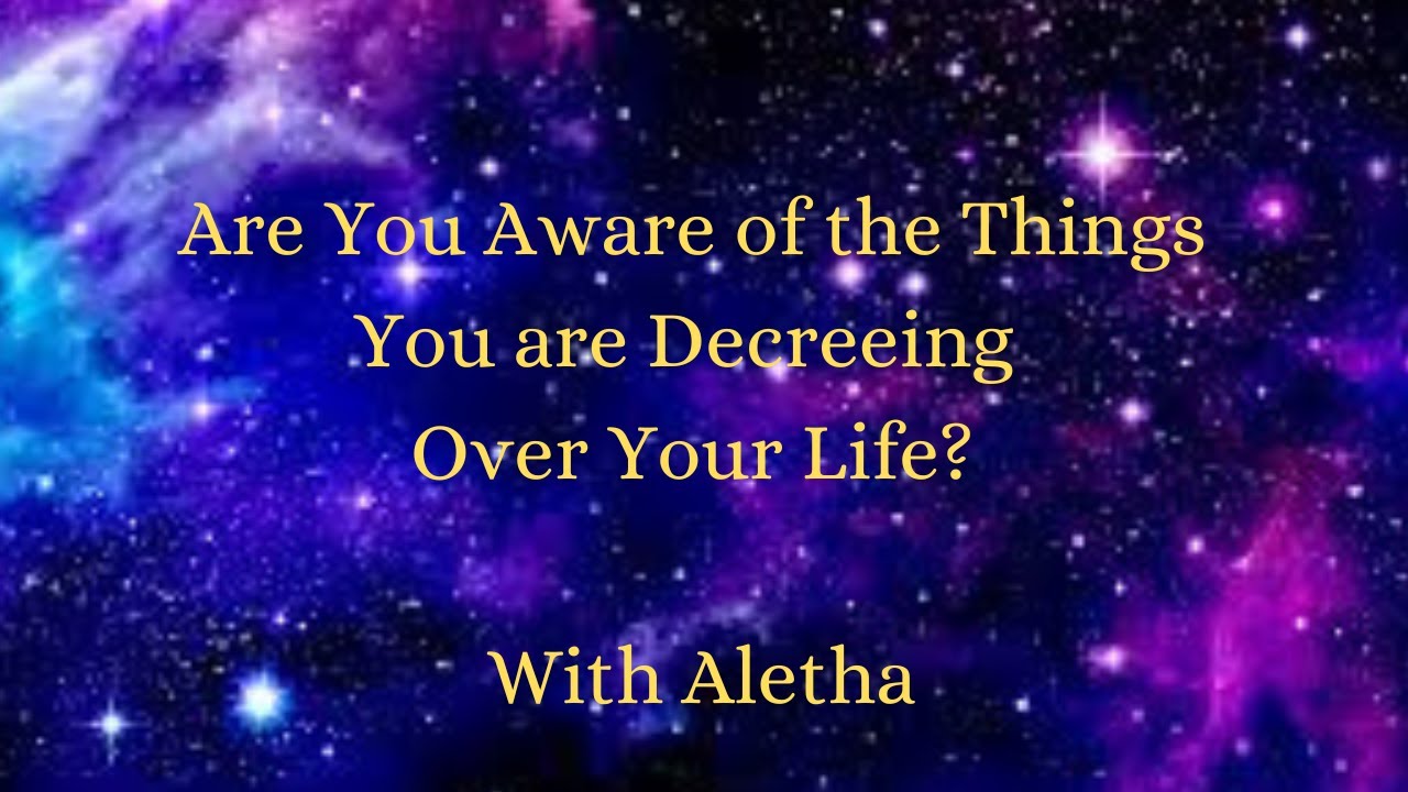 Are You Aware of the Things You are Decreeing Over Your Life? with ...