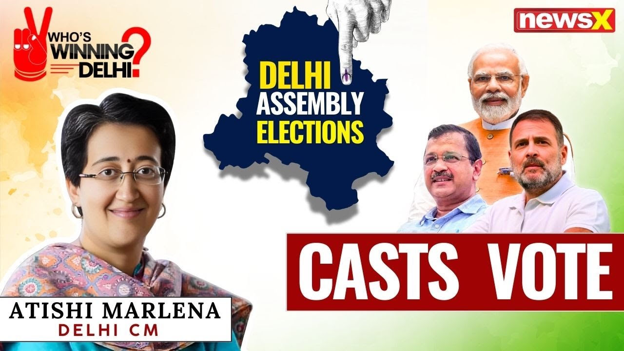 Delhi Elections 2025 | Delhi CM Atishi Casts Her Vote In Delhi | NewsX ...