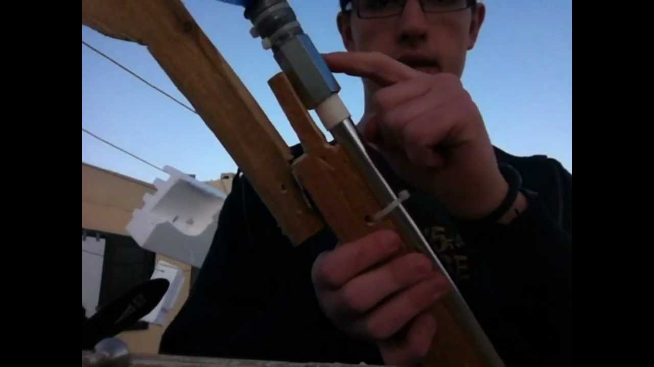 Homemade Air Rifle - YouTube