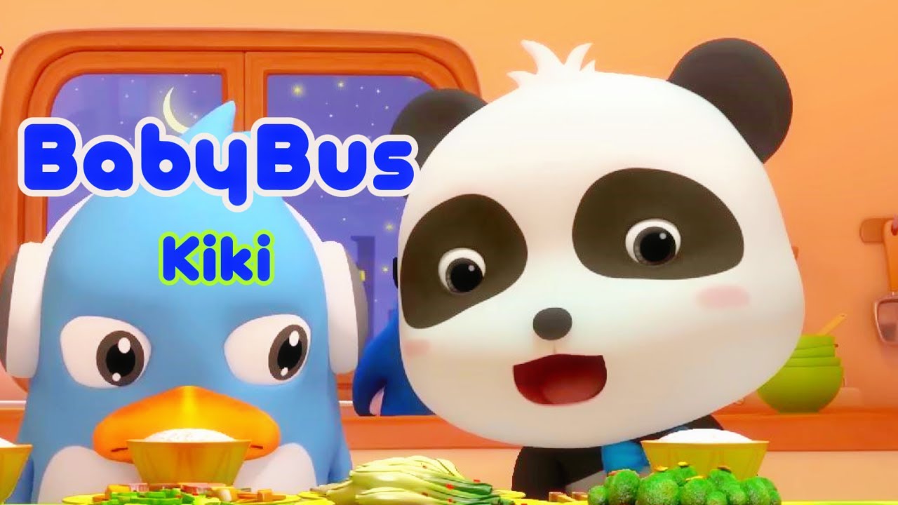 Panda Bear Babybus Kiki and Friends Having Fun #babybuscartoon # ...