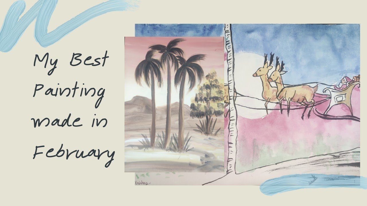 My Best Painting Made in February | Classy Art - YouTube