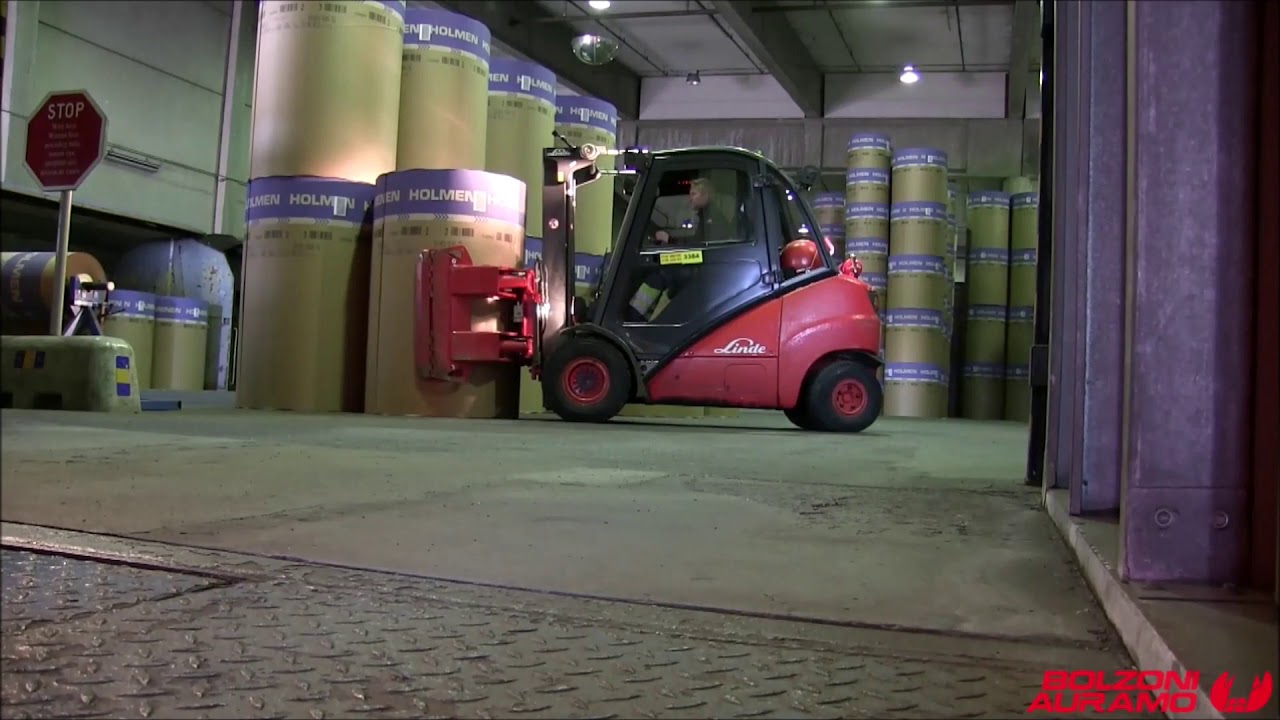 180-degree Rotation Paper Roll Clamp – RA Series - YouTube