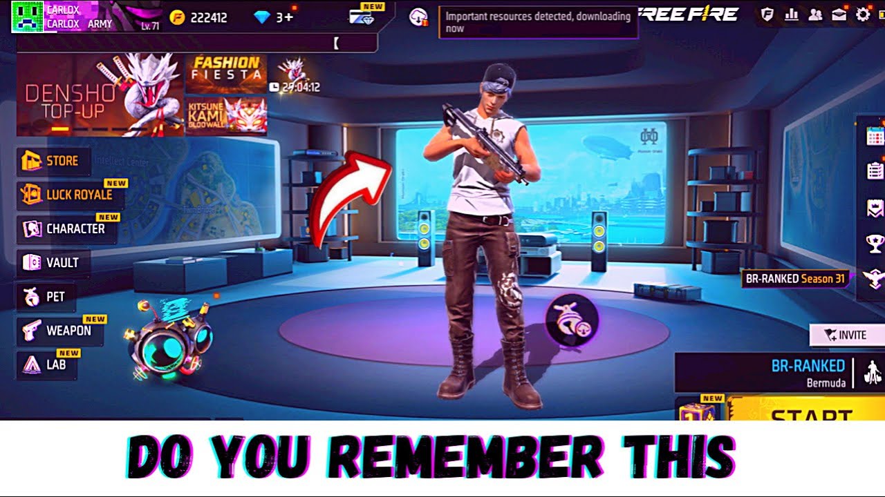 I OPENED ORIGINAL FREE FIRE 🤫 - YouTube