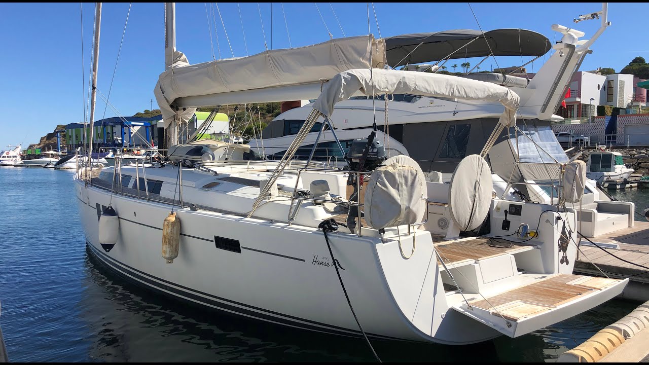 Hanse 495 Sailboat by Soproyachts - YouTube