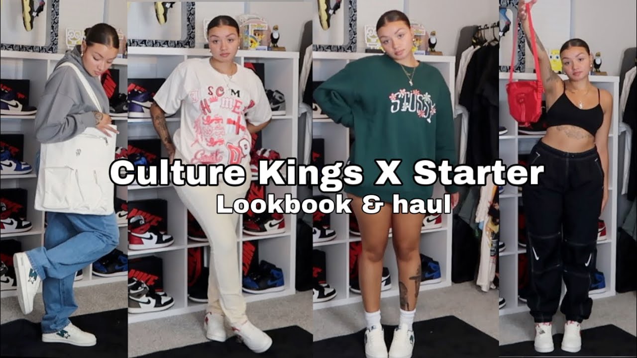 Styling Starter sneakers ft. Culture Kings * + lookbook & haul - YouTube