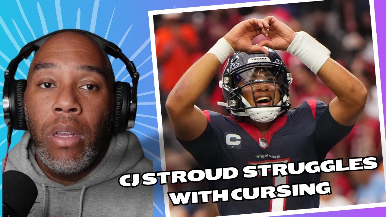 Reaction to CJ Stroud discussing his struggles with cursing as a ...