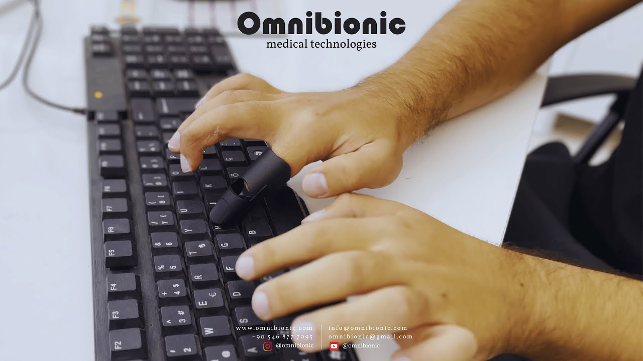 Mechanical Finger Prosthestics | Bionic Finger | Omnibionic - YouTube