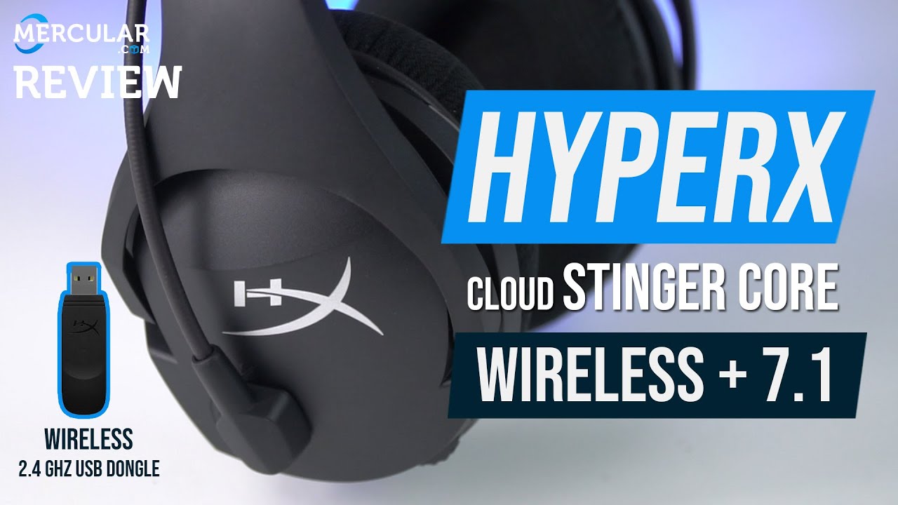 HyperX Cloud Stinger Core 7.1 Wireless - หูฟังเกมมิ่งไร้สาย ที่คุ้มที่สุดตอนนี้ - YouTube