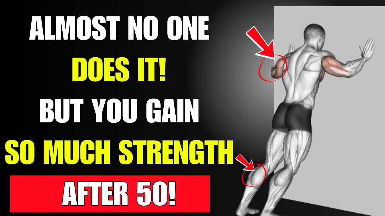 Build Muscle Mass After 50 Without a Gym or Equipment - YouTube