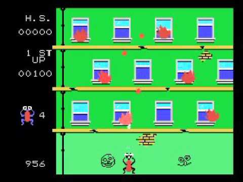 Frantic Freddy (ColecoVision) - YouTube