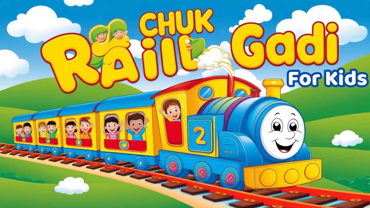 Chuk Chuk Rail Gadi | Fun Train Song | train song for kids | fun train ...