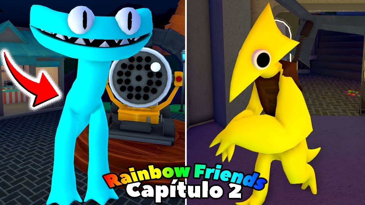 Легендарное прохождение rainbow friends / Rainbow friends chapter two ...