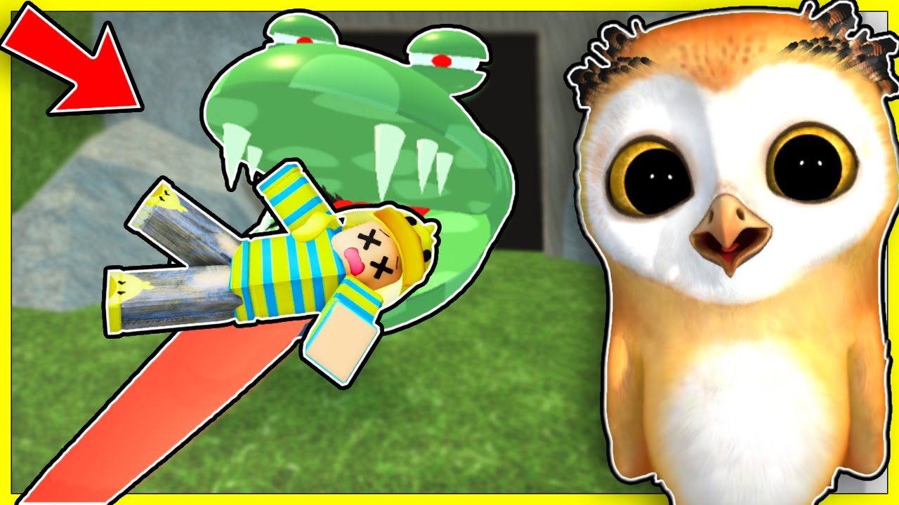 COBRA GIGANTE DEVOROU a CORUJITA no ROBLOX - YouTube