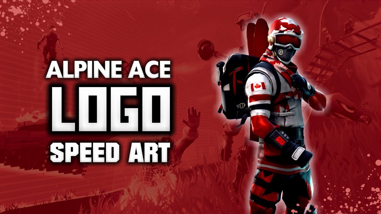 🇨🇦 Mobile Alpine Ace (CAN) Logo Speed Art 🇨🇦 - YouTube