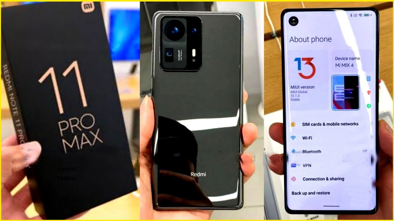 Redmi Note 11 Pro Max - Finally Launched | Mi Note 11 Pro max india ...