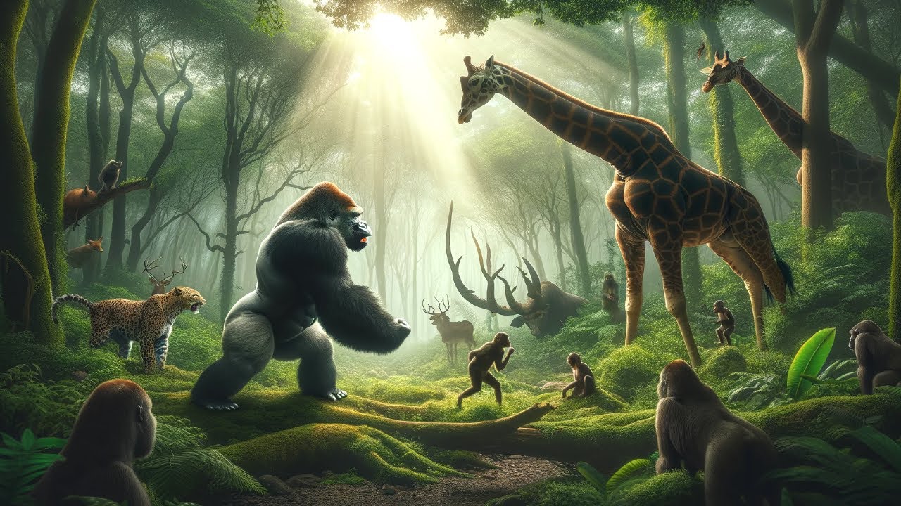 Ultimate Gorilla Simulator - Animals Battle | Wild Animals | King Kong ...
