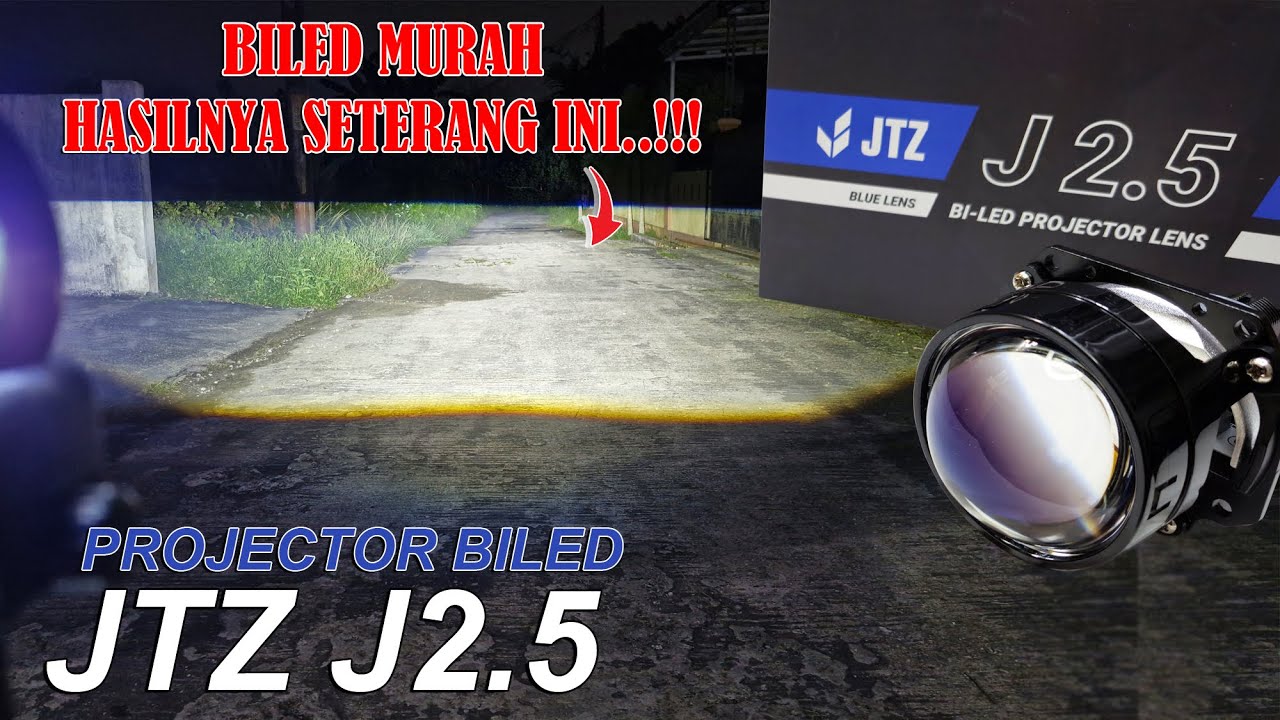 Review Projector Biled JTZ J2.5 - YouTube