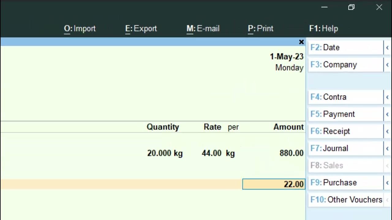 How to create GST Bill in Tally Prime@COMPUTEREXCELSOLUTION - YouTube