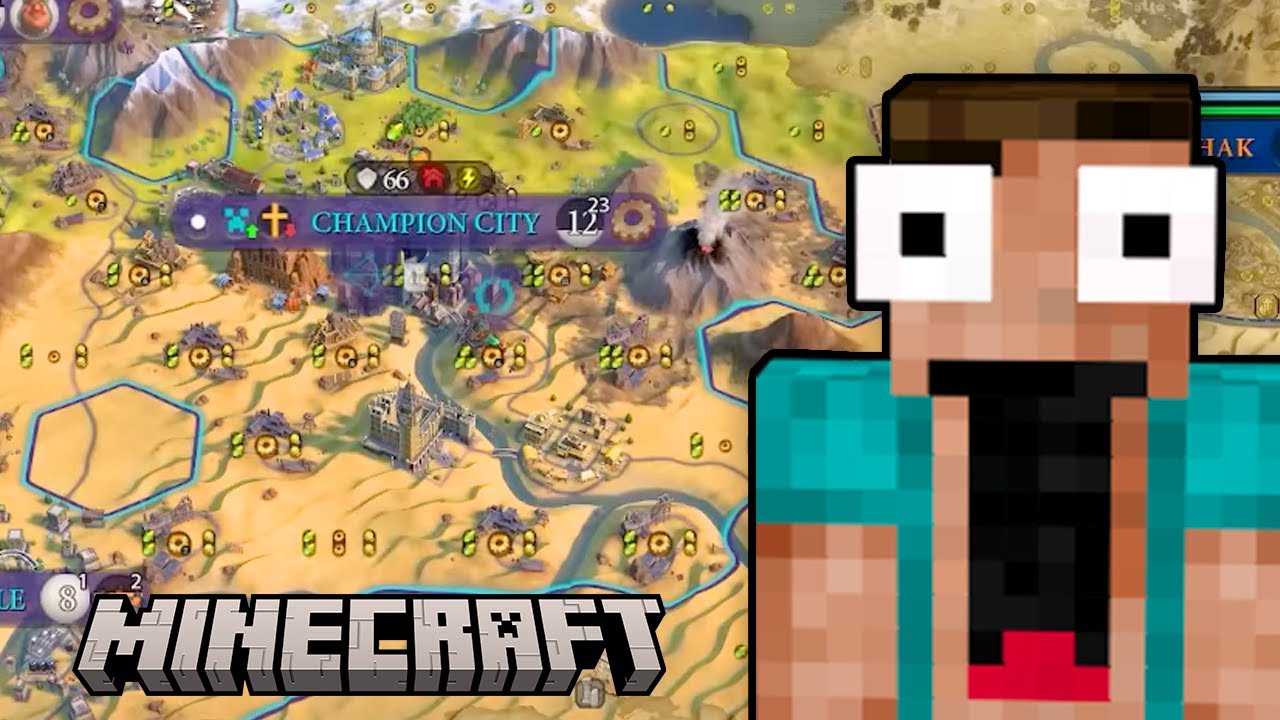 My PETRA has ASCENDED all LOGIC in Civ 6 Minecraft - YouTube