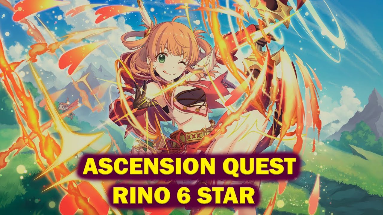 RINO Ascension Quest 6 STAR! Princess Connect Re:Dive Global - YouTube