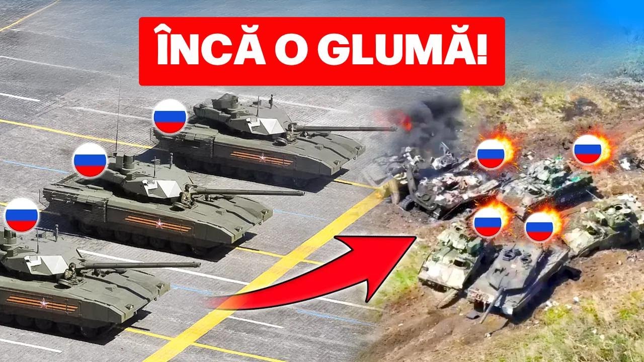 Tancul rusesc SUPER care n-a luptat niciodată... Doar spectacol, fără ...